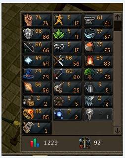 Conta Runescape / Nivel de Combate: 92 - Runescape - GGMAX
