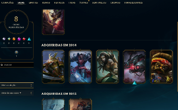 CONTA LOL LVL 30 - PRONTA PRA RANQUEADA - League of Legends - Contas ...