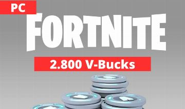 GIFT CARD 2800 VBUCKS - Fortnite - V-Bucks Fortnite - GGMAX