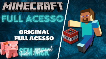 ☁️ CONTA MINECRAFT FULL ACESSO | TODOS - Minecraft - GGMAX