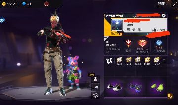 Conta de FF antiga com skin do thurzin - Free Fire - Contas Free Fire ...