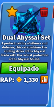 Blade ball, Dual abyssal set + Cosmic - Roblox - Blade Ball - GGMAX