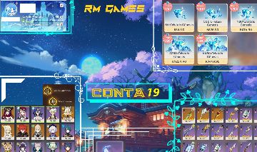 Ar 55 xilonen c2 chasca diluc qiqi c1 - Genshin Impact - Contas - GGMAX