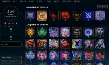 CONTA LOL +1400 SKINS E DE BRINDE CONTA - League of Legends - Contas ...