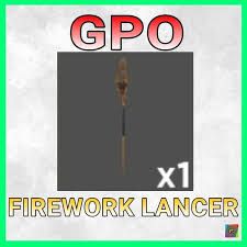 Fire work lancer gpo - Roblox - Grand Piece - GGMAX