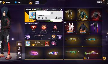 Conta de Free fire com Angélical, - Free Fire - Contas Free Fire - GGMAX