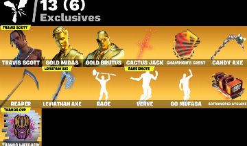 Travis scroot e Machado do kratos - Fortnite - Contas Fortnite - GGMAX