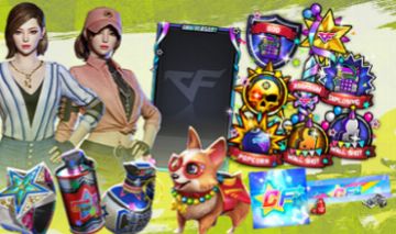 Conta com variantes de VIP, QBZ E BARRET - Crossfire - GGMAX