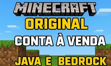 Minecraft original java e bedrock - Minecraft - Contas - GGMAX