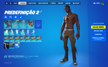CONTA DE FORTNITE PASSE 3 FULL (TRAVIS - Fortnite - Contas Fortnite - GGMAX