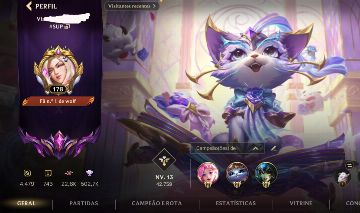 CONTA MAIN SUP WILD RIFT - League of Legends: Wild Rift - Contas Wild ...