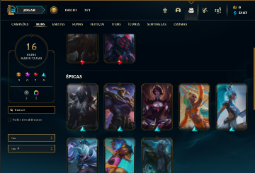CONTA GOLD MMR DE PLATINA VARIAS SKINS - League of Legends - Contas - GGMAX