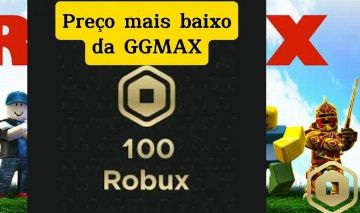 Gift Card de 100 Robux para o Roblox - Roblox - Robux - GGMAX