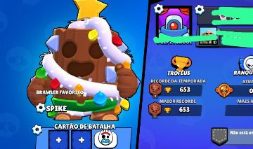 CONTA BRAWL STARS COM SKIN RARA DO - Brawl Stars - GGMAX