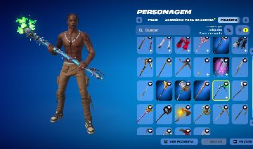 Conta Fortnite RARA | Travis Scott + - Fortnite - Contas Fortnite - GGMAX