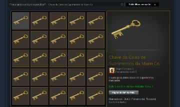 Chave de TF2 Mann Co. Supply Crate Key - Steam - Códigos e Keys - GGMAX