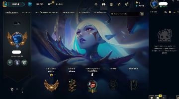 CONTA GOLD IV GANHANDO 28 PDL + SKIN - League of Legends - Contas - GGMAX