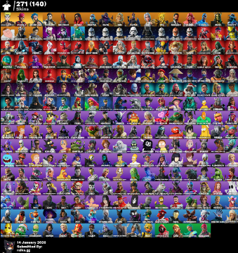 Conta Fortnite Tryhard 271 Skins + 140 - Fortnite - Contas Fortnite - GGMAX