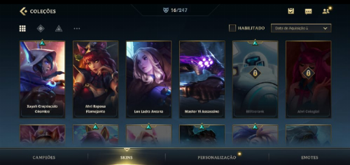 Lendária mf+lendária senna+kda - League of Legends: Wild Rift - Contas ...