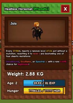 HEADLESS HORSEMAN !! BASE 1.5KG-2KG+ - Roblox - Roube um Brainrot - GGMAX