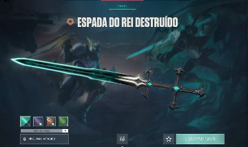 Conta com faca do rei destruído, Ouro - Valorant - Contas - GGMAX