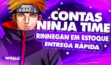NINJA TIME [RINNEGAN EM ESTOQUE] - Roblox - Ninja Time - GGMAX
