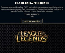 Irei Tirar seu Ban da fila do LOL - League of Legends - Serviços e ...