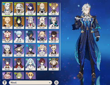 Neuvillette+Biss, Nahida, Raiden+Baculo - Genshin Impact - Contas - GGMAX