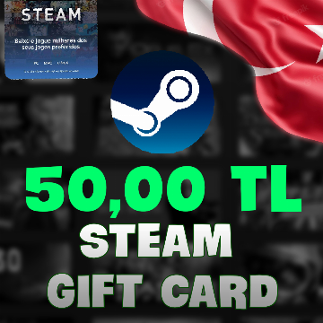 Steam Gift Card Turquia 50 TL (CONTAS - Gift Cards - GGMAX