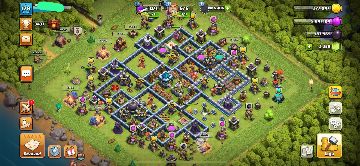 CV 13 - HEROIS FULL & 3.3k de gemas (md - Clash of Clans - GGMAX