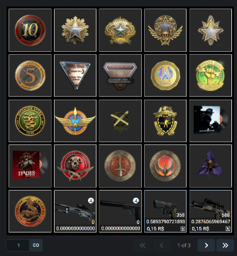 Conta com 18 medalhas (com operação - Counter Strike 2 - Contas e ...
