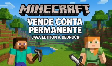 Conta manicraft JAVA EDITION & BEDROCK - Minecraft - Contas - GGMAX
