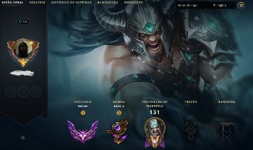 Conta mestre main tryndamere - League of Legends - Contas - GGMAX