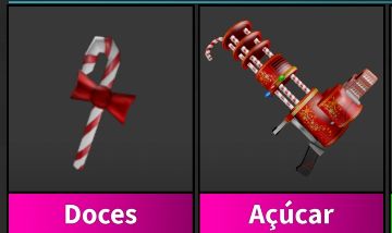 Candy set/Candy e sugar godly mm2 - Roblox - Outros jogos Roblox - GGMAX