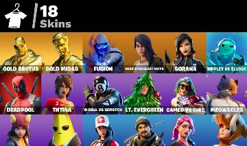 FORTNITE 18 SKINS FULL ACESSO/TROCA DE - Fortnite - Contas Fortnite - GGMAX