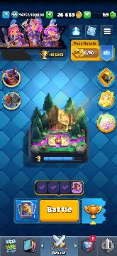 CONTA CLASH ROYALE DECK SPLASHYARD, - Clash Royale - GGMAX