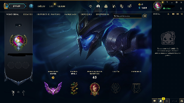 Conta lol mestre 14k essência azul 57% - League of Legends - Contas - GGMAX