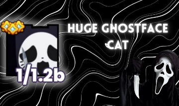 PETS GO HUGE GHOSTFACE CAT - Roblox - Pets Go - GGMAX