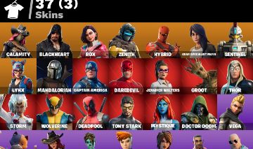 CONTA FORTNITE 37 SKINS - MARVEL - - Fortnite - Contas Fortnite - GGMAX