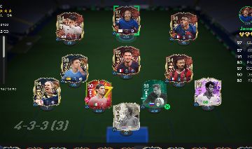 CONTA (EA FC 24) JAMES TOTS, DEMBÉLÉ - FIFA - GGMAX