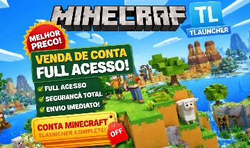 CONTA MINECRAFT PREMIUM TLAUNCHER | - Minecraft - Contas - GGMAX