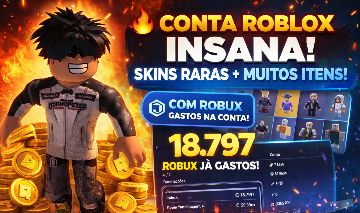 CONTA ROBLOX +40K ROBUX GASTOS | 18K NO - Roblox - Brookhaven - GGMAX