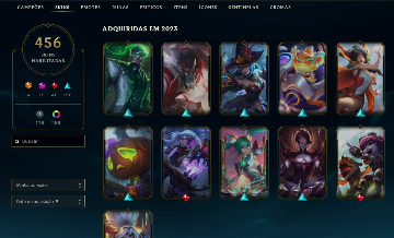 Conta do Lol, Dima 2, ex-mestre, 450+ - League of Legends - Contas - GGMAX