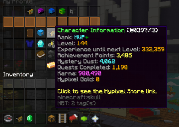 CONTA MINECRAFT LEVEL 460 BEDWARS COM - Minecraft - Contas - GGMAX