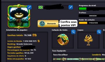 Conta (Bilionária) no 8 ball pool - 8 Ball Pool - GGMAX