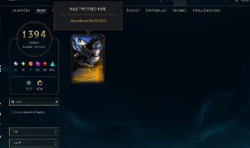 PAX TF, 1394 SKINS CONTA IMPECAVEL! - League of Legends - Contas - GGMAX