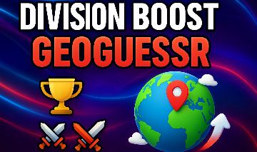 GEOGUESSR DIVISION BOOST(METADE DO - Outros Jogos - GGMAX