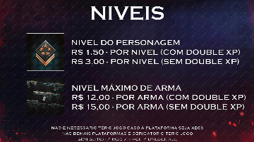 CALL OF DUTY - LEVEL UP PERSONAGEM E - Call of Duty - COD Warzone - GGMAX