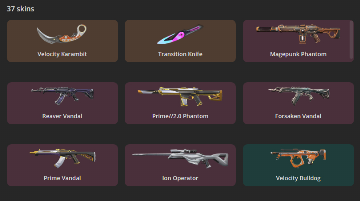 /CONTA VALORANT/ [10 650 VP Inventory - Valorant - Contas - GGMAX