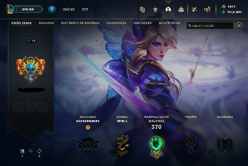 Conta BETA - Chall 3 seasons - 141 - League of Legends - Contas - GGMAX